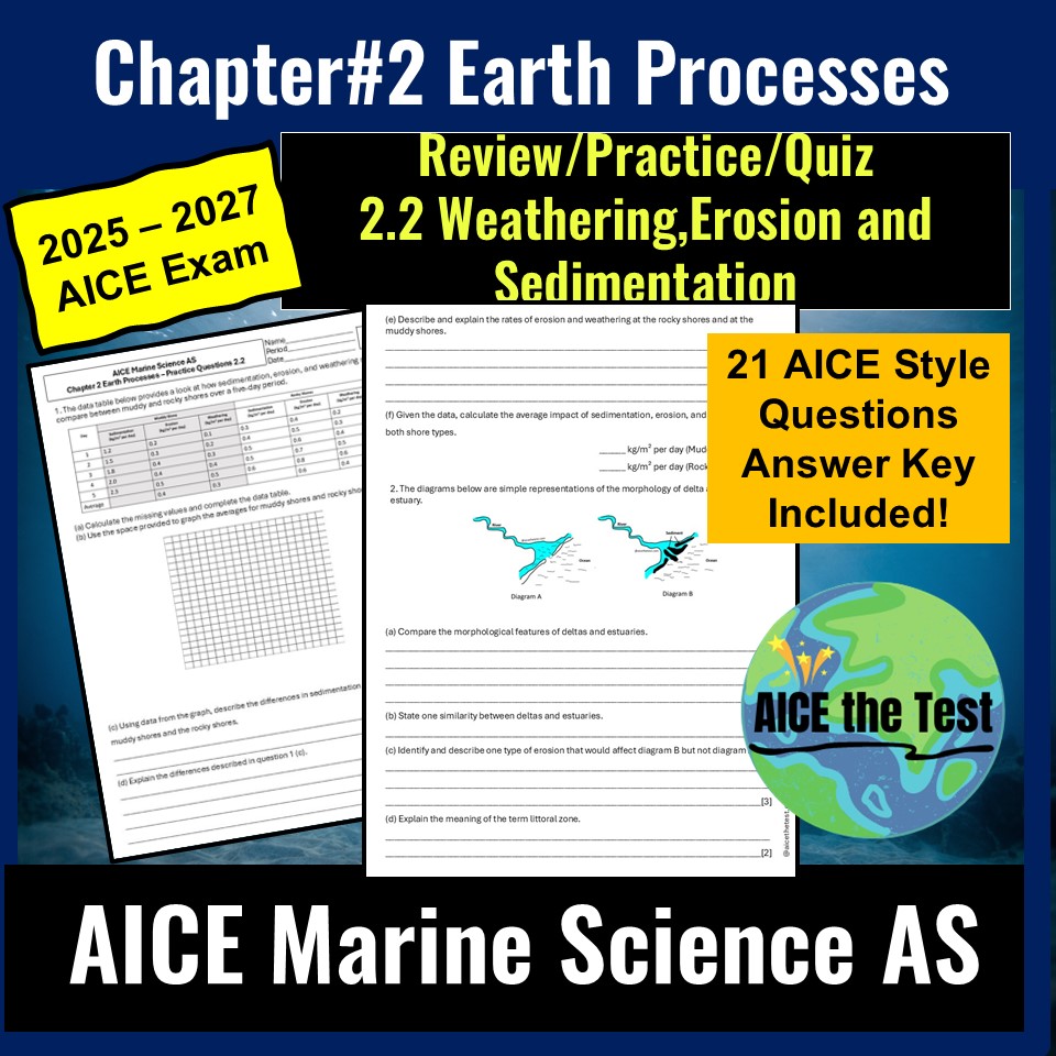AICE Marine Chapter 2.2 Practice Q/Review/Assessment - AICE The Test