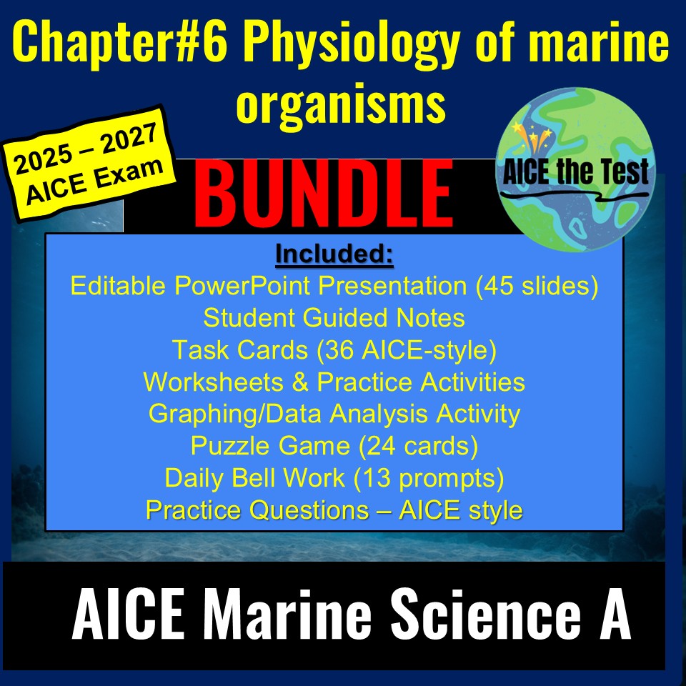 BUNDLE Chapter 6 - AICE The Test
